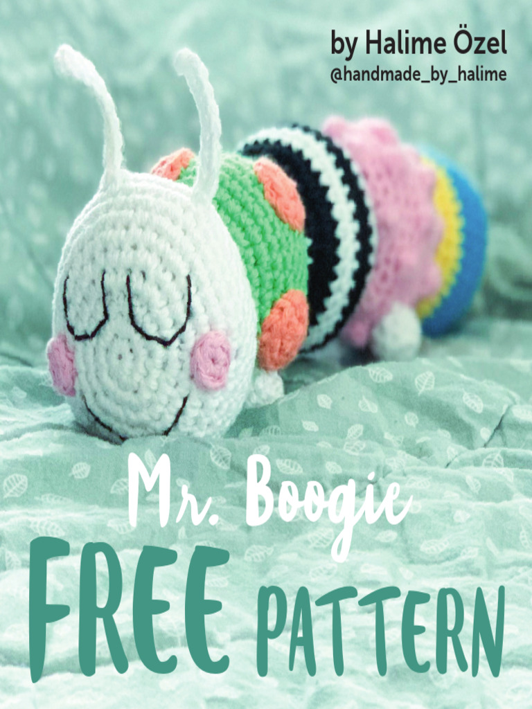 MR Boogie PDF ENG Pattern | PDF | Crochet | Yarn