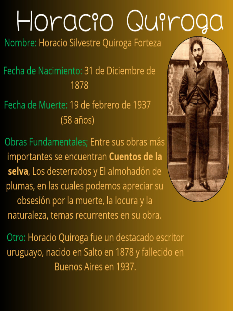 Oracio Quiroga | PDF