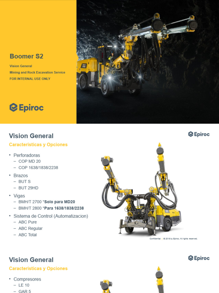 02.overview Boomer S2 Español | PDF | Eje | Ingeniería mecánica
