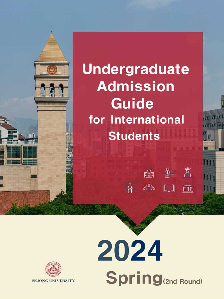Spring 2024 Int'l Student Admission Guide | PDF