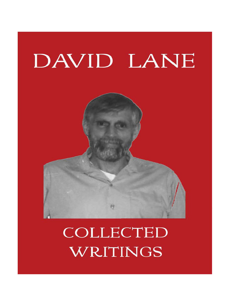 Collection of Works of David Lane | PDF
