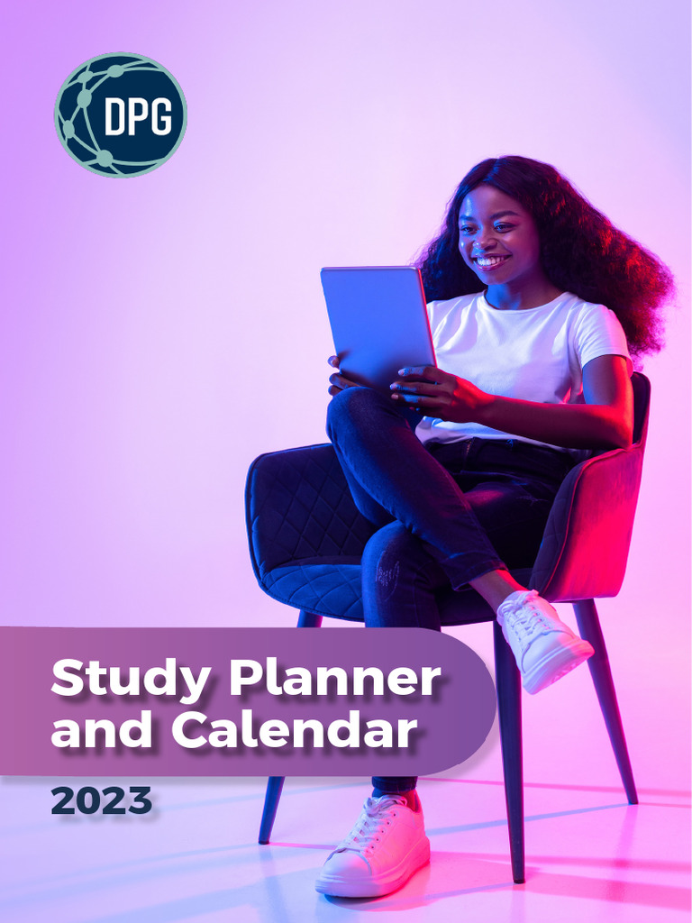 DPG Study Planner and Calendar 2023 - To Print | PDF | Observances | Christian Festivals And ...