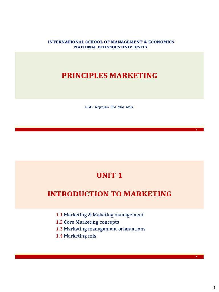 Unit 3 - Marketing Environment | PDF | Cost Of Living | Customer