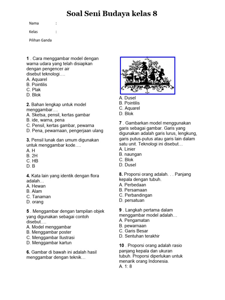 SOAL KELAS 8 EDIT | PDF