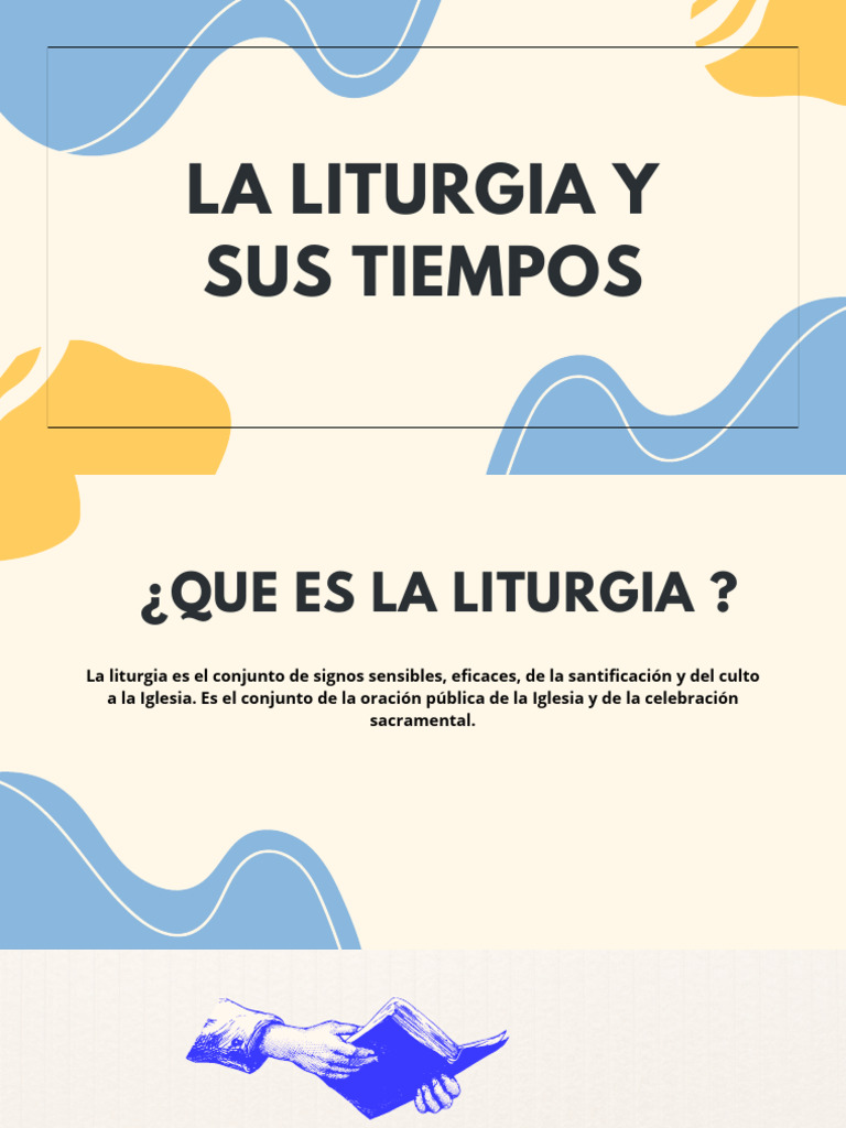 La Liturgia Y Sus Tiempos | PDF | Liturgia | Adviento