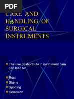 Algerbrush II Use and Care Instructions | PDF | Sterilization ...