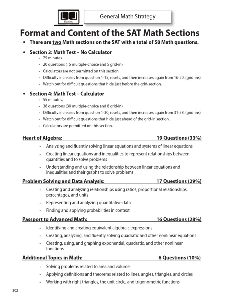 General Strategy | Download Free PDF | Sat | Equations