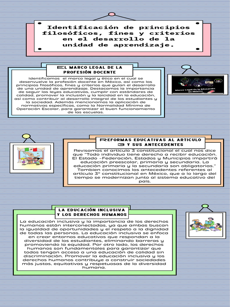 Identificación de Principios Filosóficos, Fines y Criterios en El ...