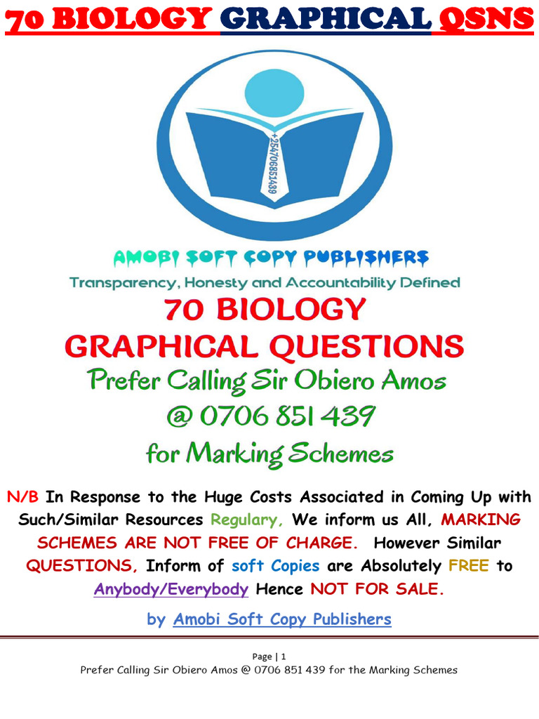 70-BIOLOGY-QUESTIONS-ON-GRAPHS-FOR-KCSE-REVISION (1) | PDF | Seed ...
