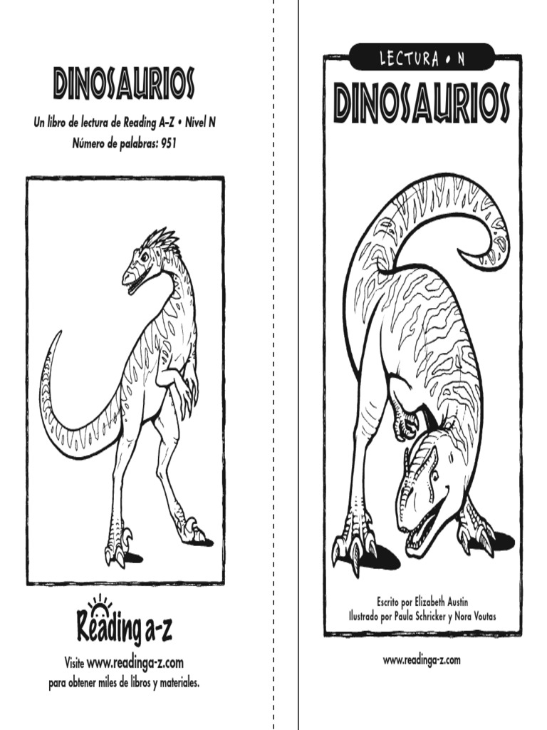 Raz ln01 Dinosaurs SP | PDF | Dinosaurios | tiranosaurio