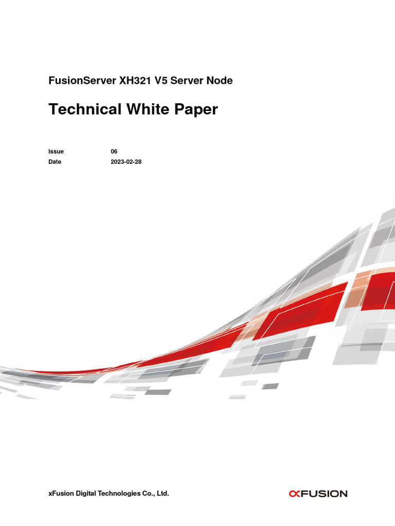 FusionServer XH321 V5 Server Node Technical White Paper | PDF | Solid State Drive | Central ...