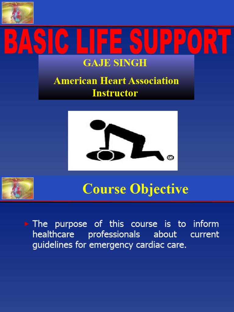 Gaje Singh American Heart Association Instructor | PDF ...