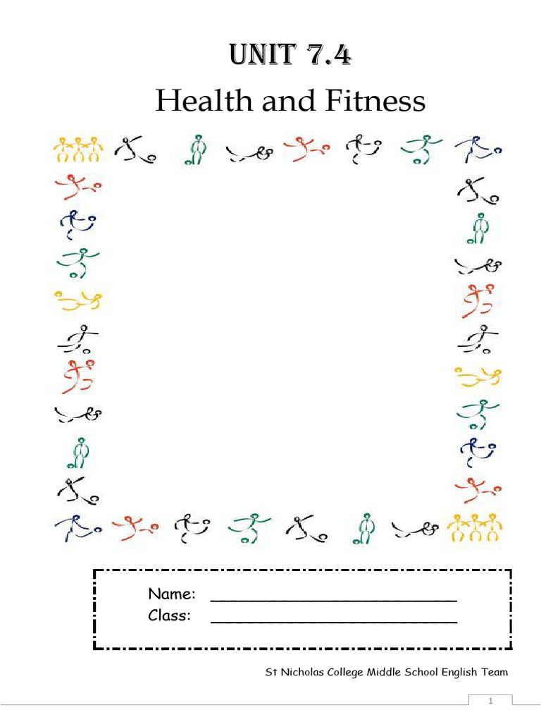 Health and Fitness Unit Overview | PDF