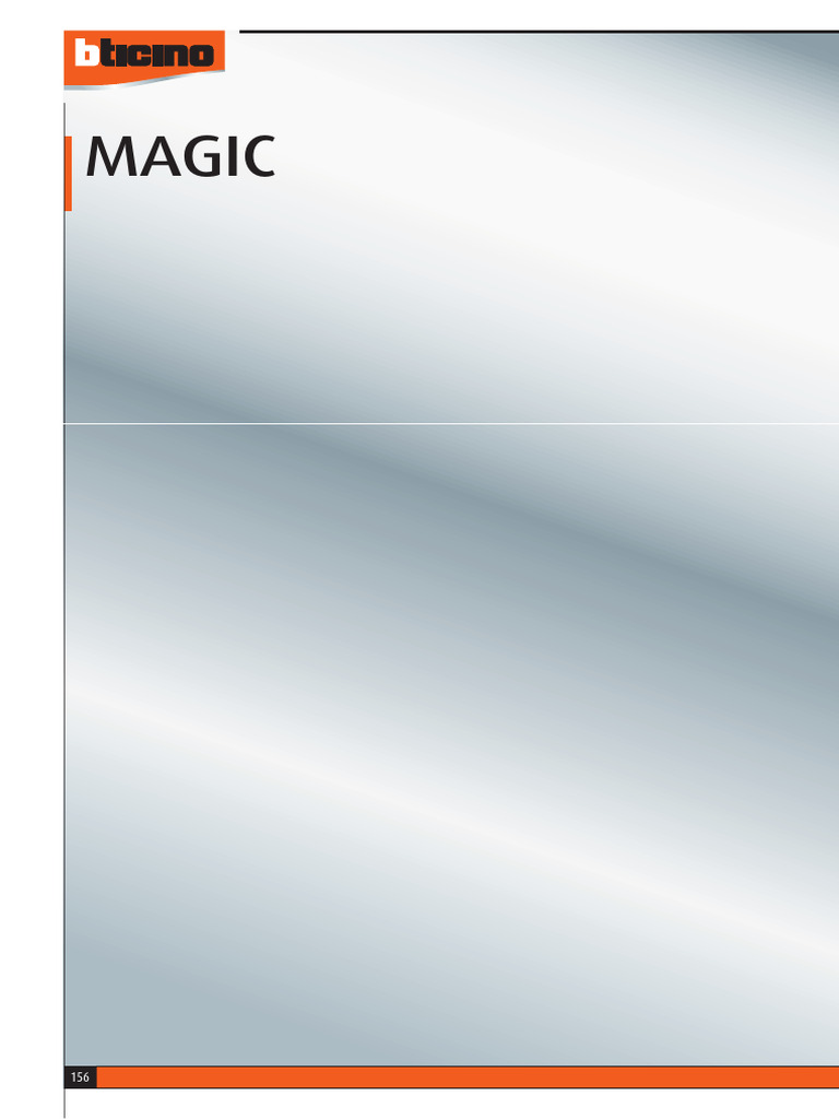 Catalogo Magic | PDF | Componentes eléctricos | Electricidad
