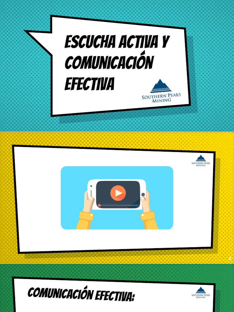 Escucha Activa y Comunicación Efectiva | PDF | Crecimiento personal y ...