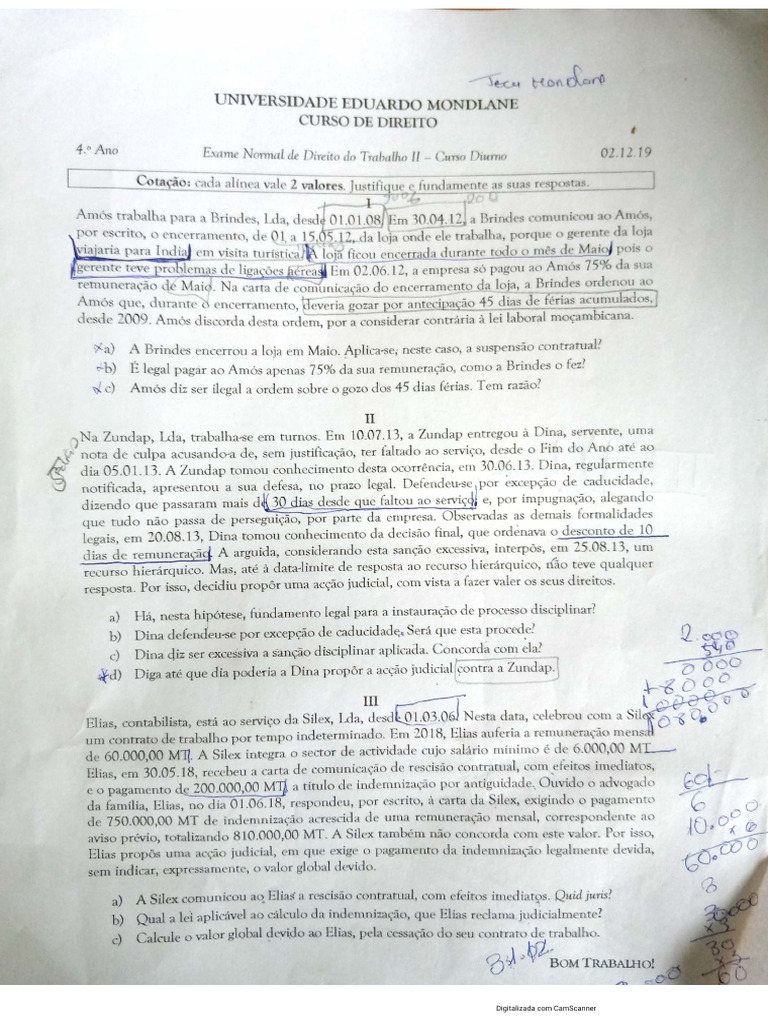 Guiões Teste de Trabalho 2 | PDF
