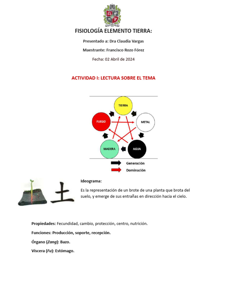 FISIOLOGÍA TIERRA- Francisco Rozo | PDF