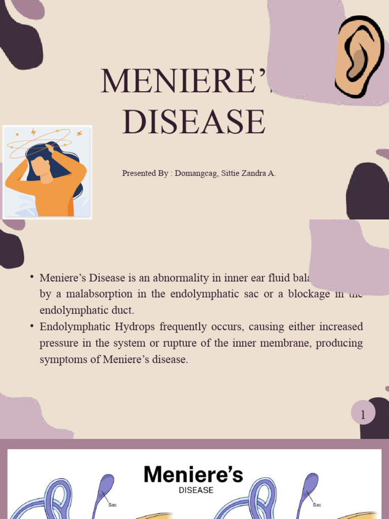 Understanding Meniere's Disease Symptoms | PDF | Ménière's Disease ...