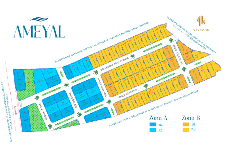 Plano Zonas Ameyal | PDF