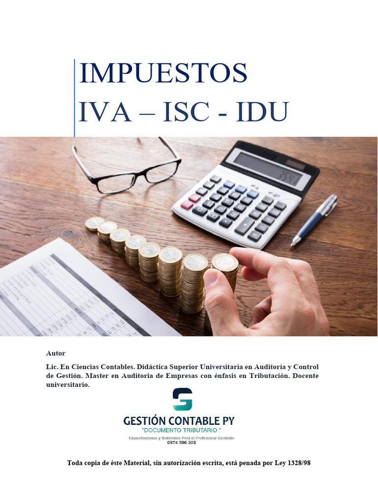 Libro Iva - Isc y Idu - V1 | PDF | Impuestos | Impuesto al valor agregado