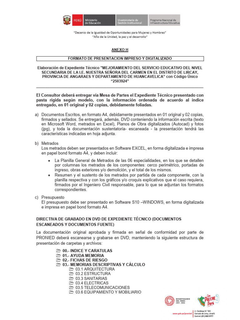 Anexo H | PDF | Informática | Software