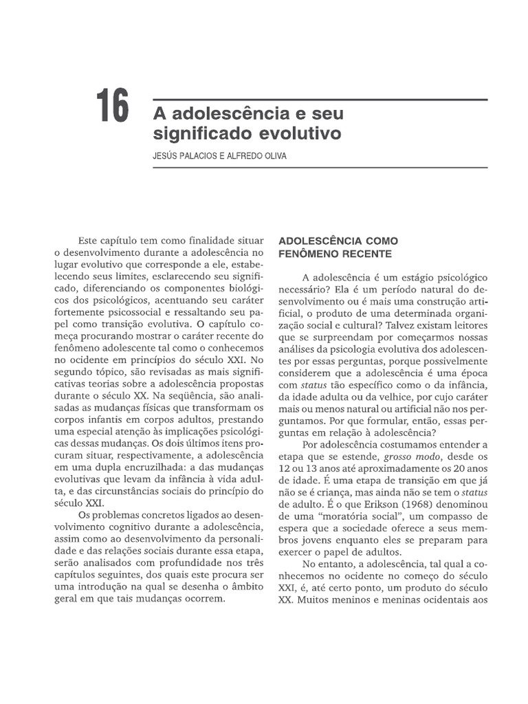 Texto 2 - Adolescência - CORRETO | PDF