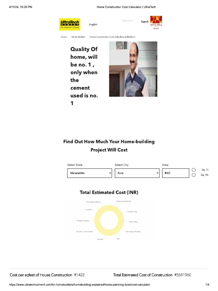 Ultra Tech Building Modular Type Estimate | PDF