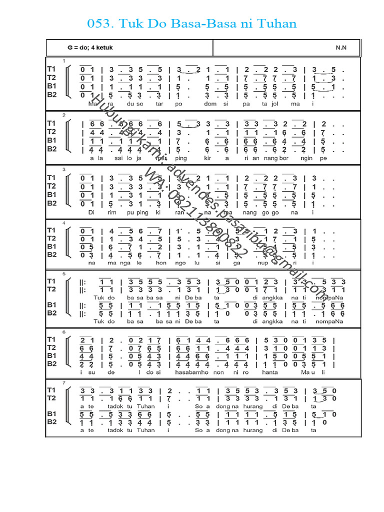 Tuk Do Basa-Basa Ni Tuhan | PDF