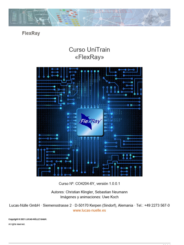 Protocolo FLEXRAY | PDF | Topología de la red | Ingeniería Informática