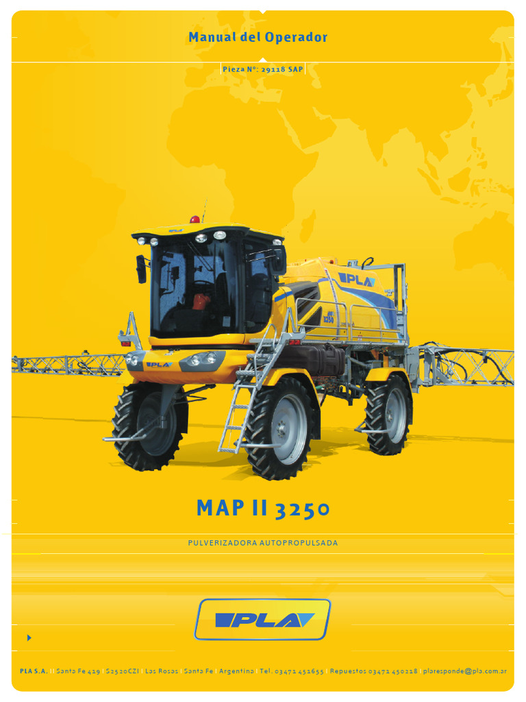 Pla Map II 3250 General | PDF | Agua | Líquidos