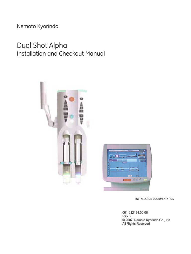 Dual Shot Alpha: Installation and Checkout Manual | PDF