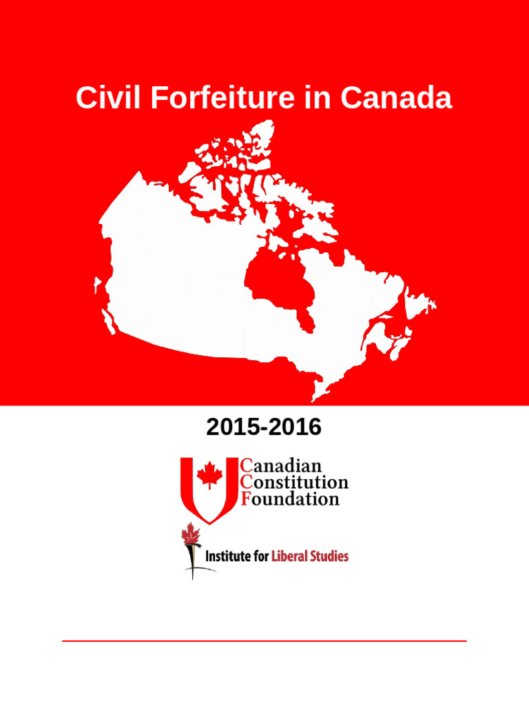 Civil Forfeiture Report 2015 2016 | PDF | Asset Forfeiture | Burden Of ...