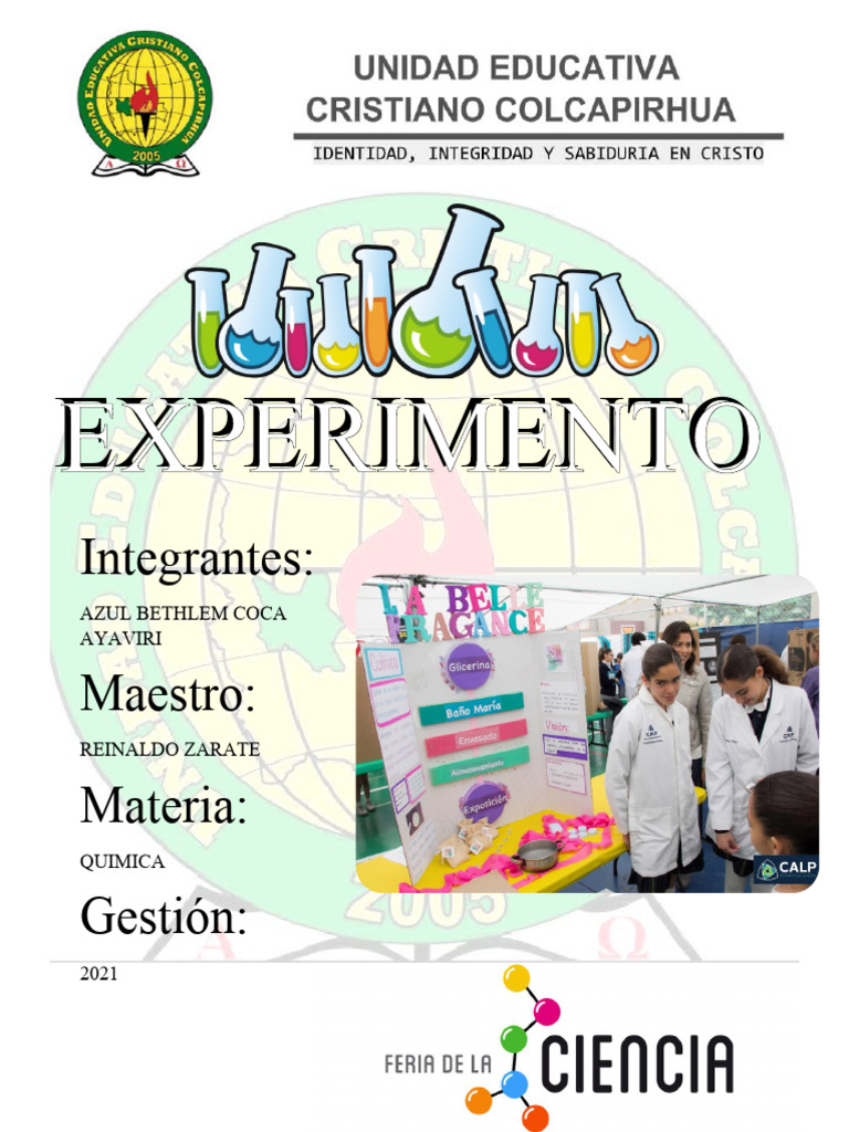 Experimento Azul | PDF | Ciencia y matemática | Cocina, comidas y vino