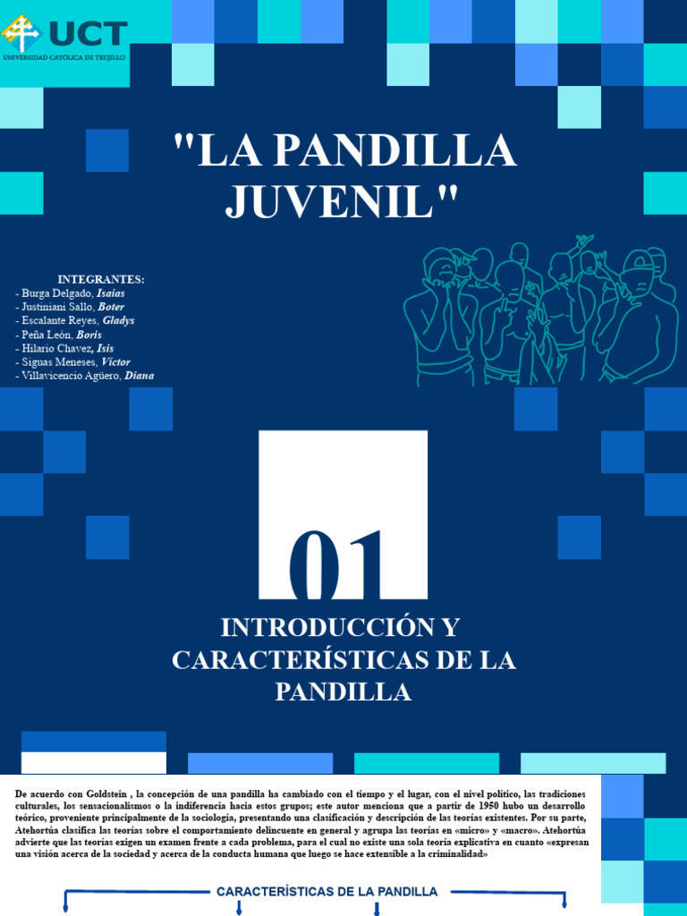 Características y Dinámica de Pandillas | PDF | Pandilla | Escuelas