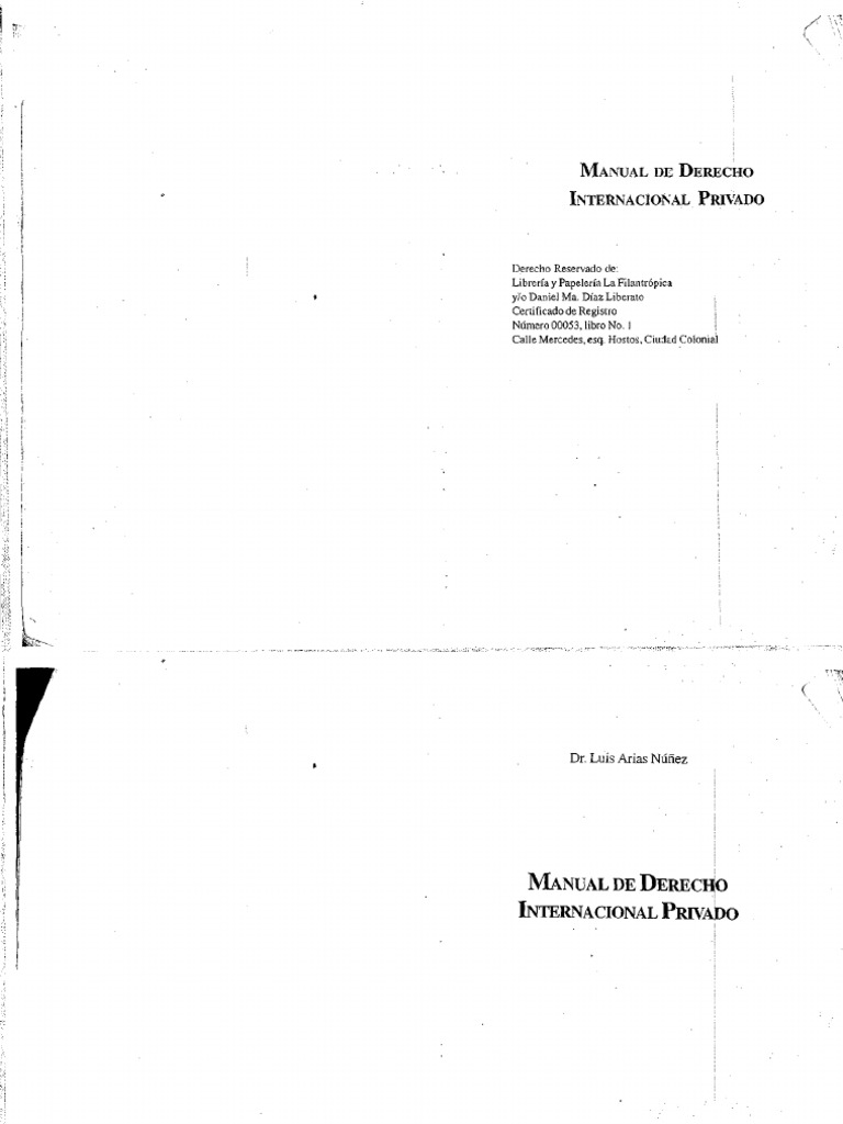Libro Completo de Derecho Internacional Privado - Compressed - Compressed | PDF | Jurisdicción ...