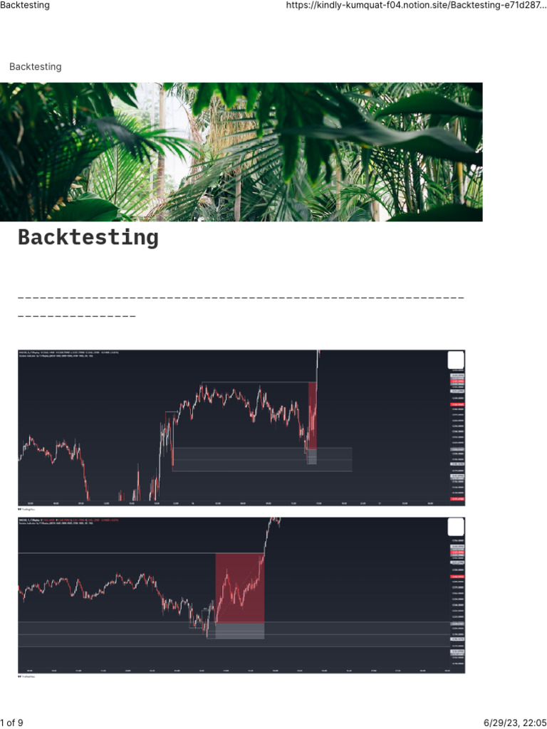 Forex Backtesting Insights | PDF