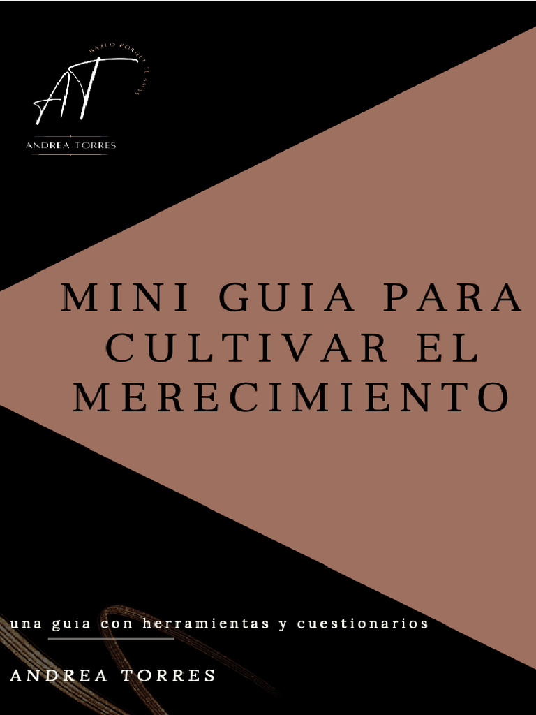 guia para cultivar el merecimiento-1 | PDF guia para cultivar el merecimiento-1 | PDF