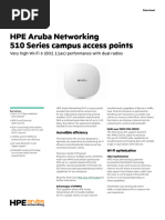 HPE Aruba Networking AP-735 (RW) Tri Radio 2x2 Wi-Fi 7 Internal Antennas Campus Access Point ...