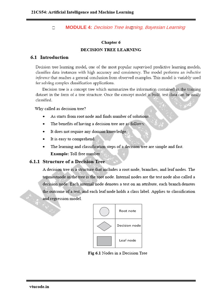 21CS54-Module-4-2021-scheme | PDF | Machine Learning | Statistical Classification
