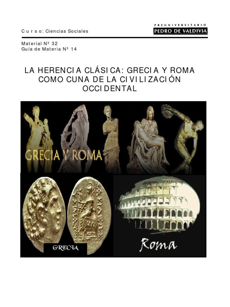 La Herencia Clasica | PDF | Esparta | Antigua Grecia