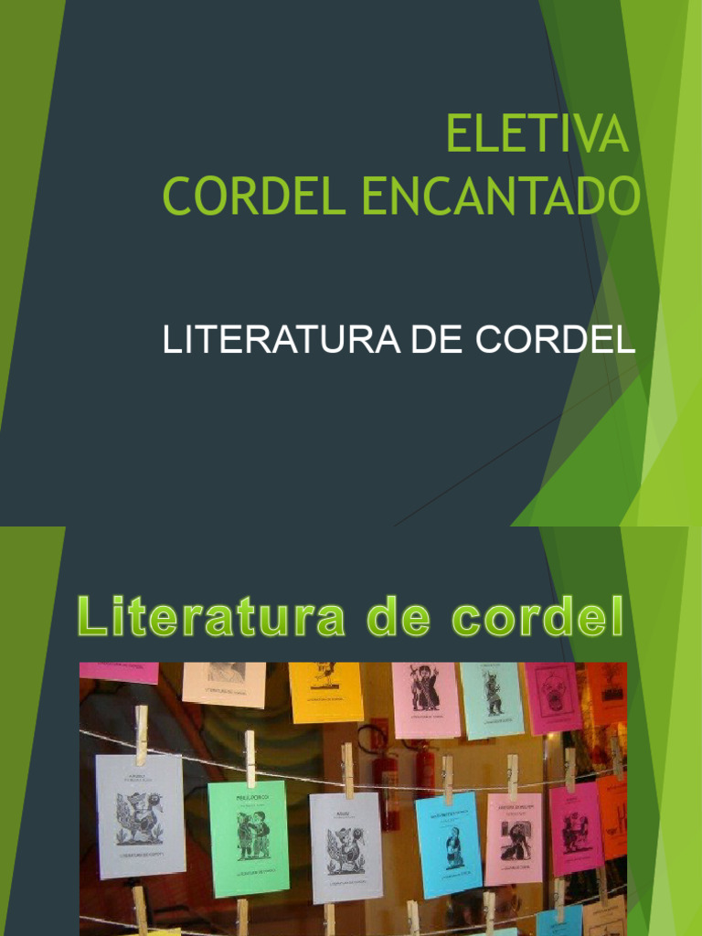 Literatura de Cordel: Tradição e Estilos | PDF | Poesia | Clássicos