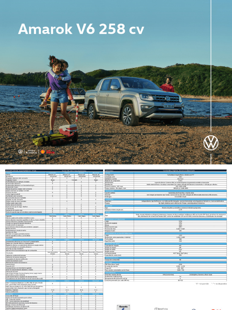 Flyer - Amarok V6 MY24 - Septiembre 2023 | PDF