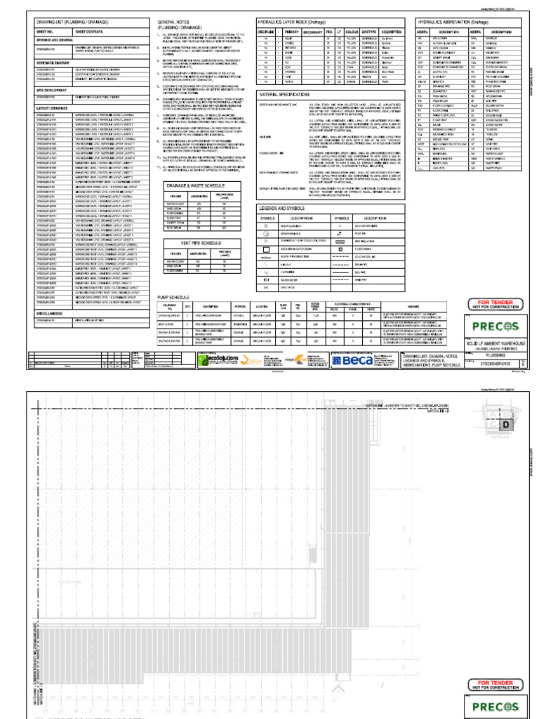 2790300-DWG-BP-Plumbing & Sanitary | PDF