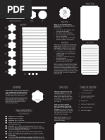 Fallout RPG - Character Sheet | PDF | Role Playing Games | Gaming