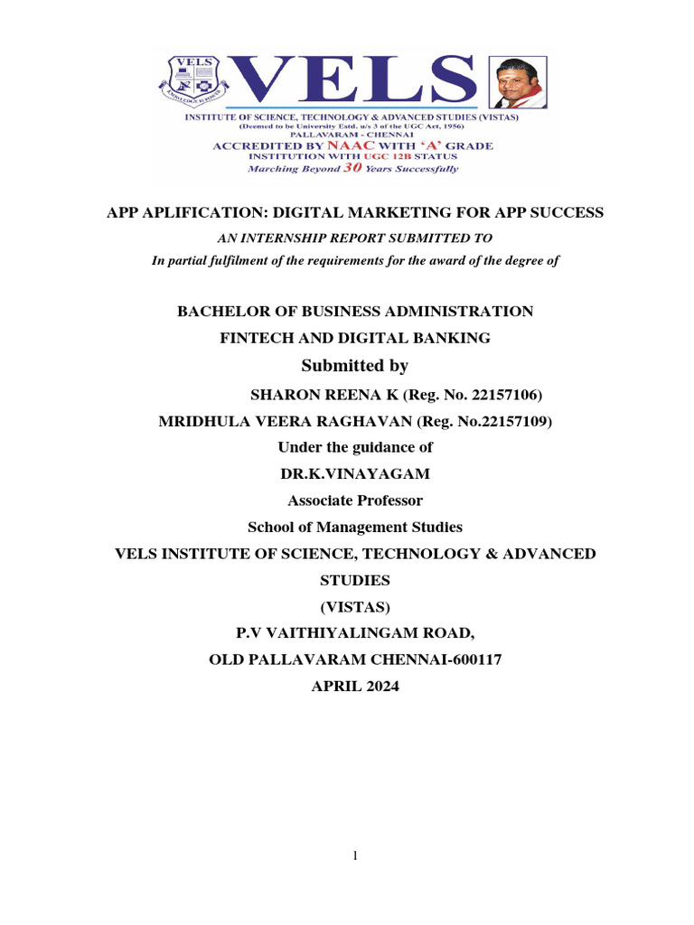 Internship Pdf Digital Marketing Advertising