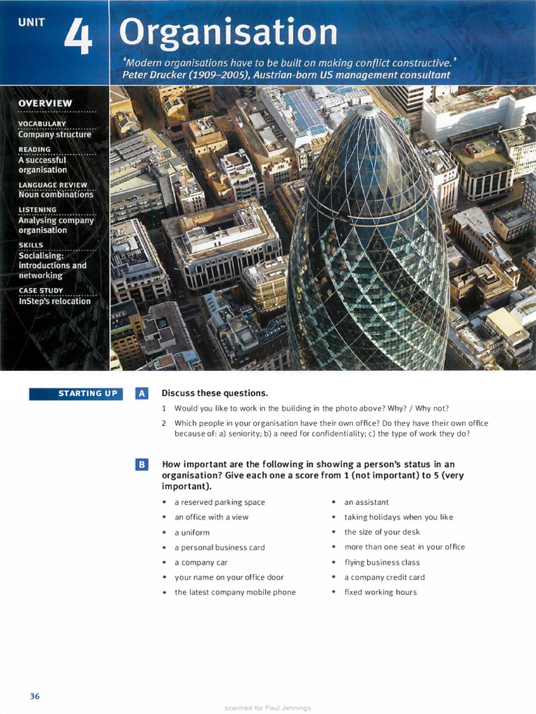 Organisational Leadership and Structure | PDF | Noun | Adjective