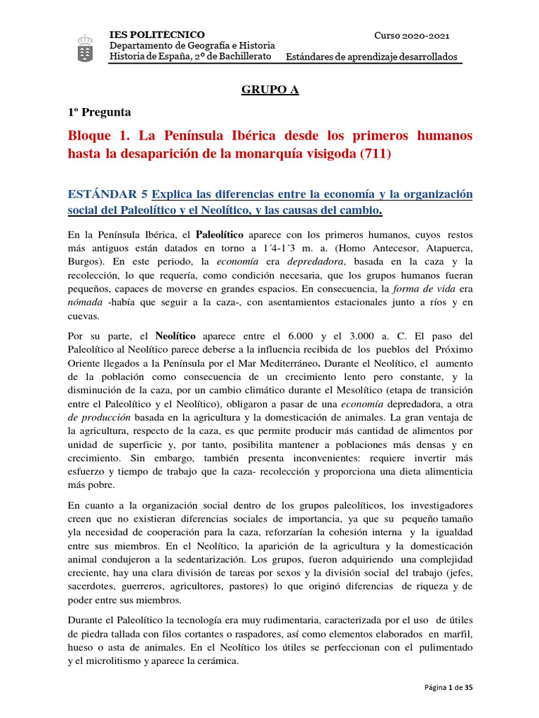 Historia de Espa A. Opci N David | PDF | España | imperio Romano