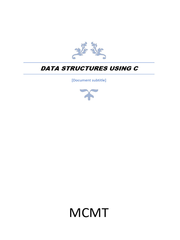 Data Structures by M S | PDF | Time Complexity | Programming