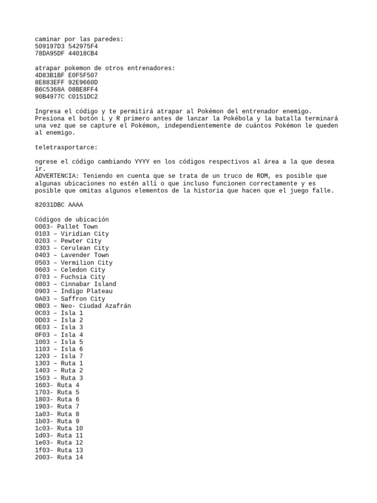 Cheast Pokemon The Last Fire Red | Descargar gratis PDF | Pokémon