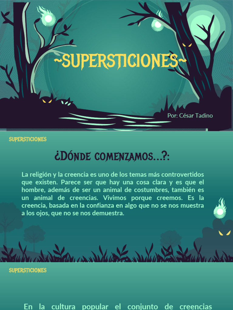 Super Stic I Ones | PDF | Supersticiones | Suerte
